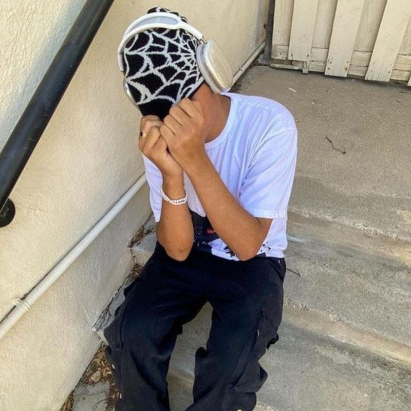 Spider Beanie Y2K | Y2k Glory - Y2K Glory