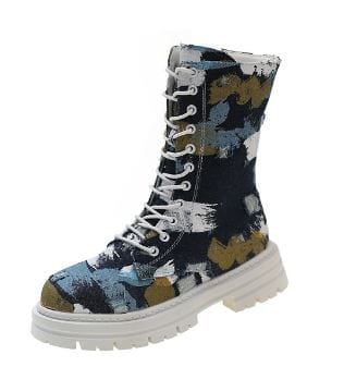 Y2K Chunky Platform Boots | Y2k Glory - Y2K Glory